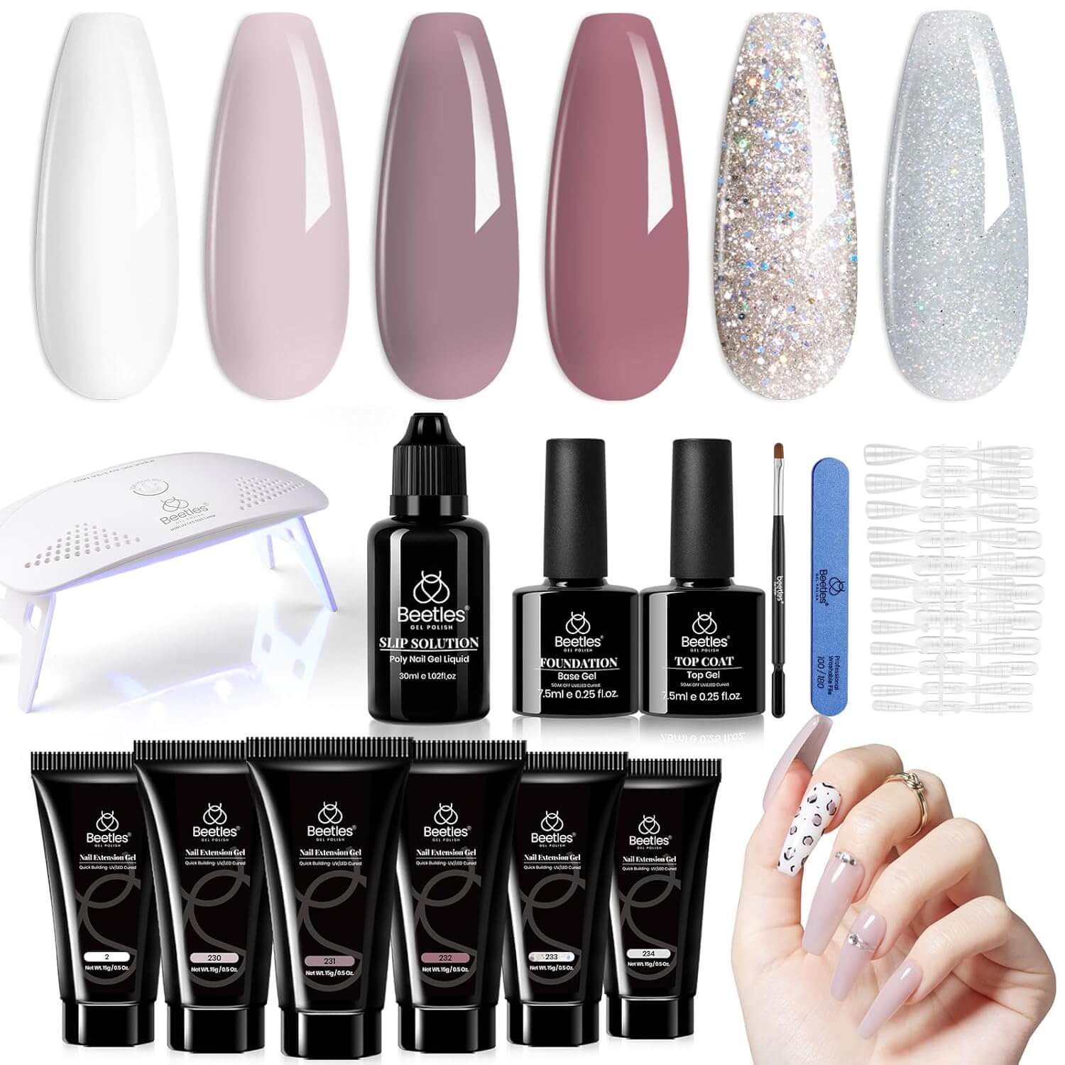 Premium Poly Gel Nail Extension Kits – NailSala