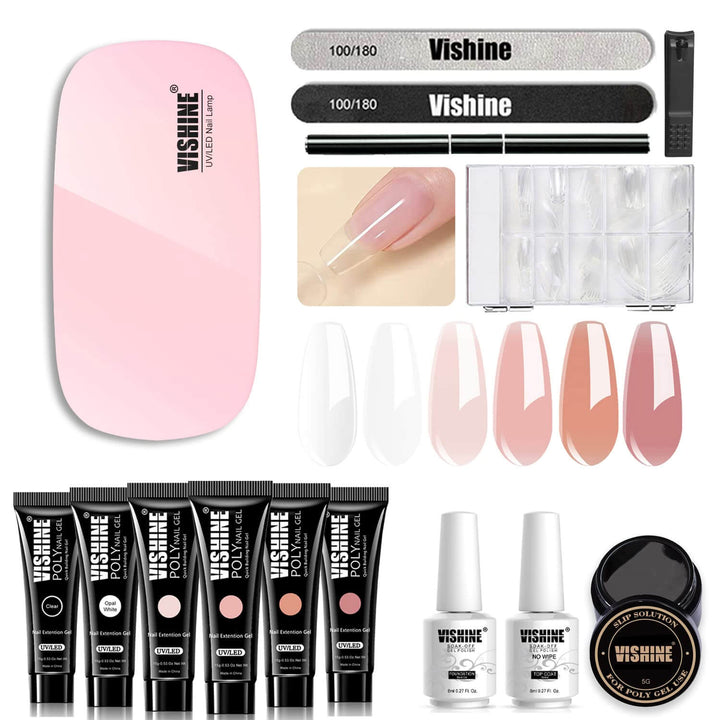 Premium Poly Gel Nail Extension Kits – NailSala
