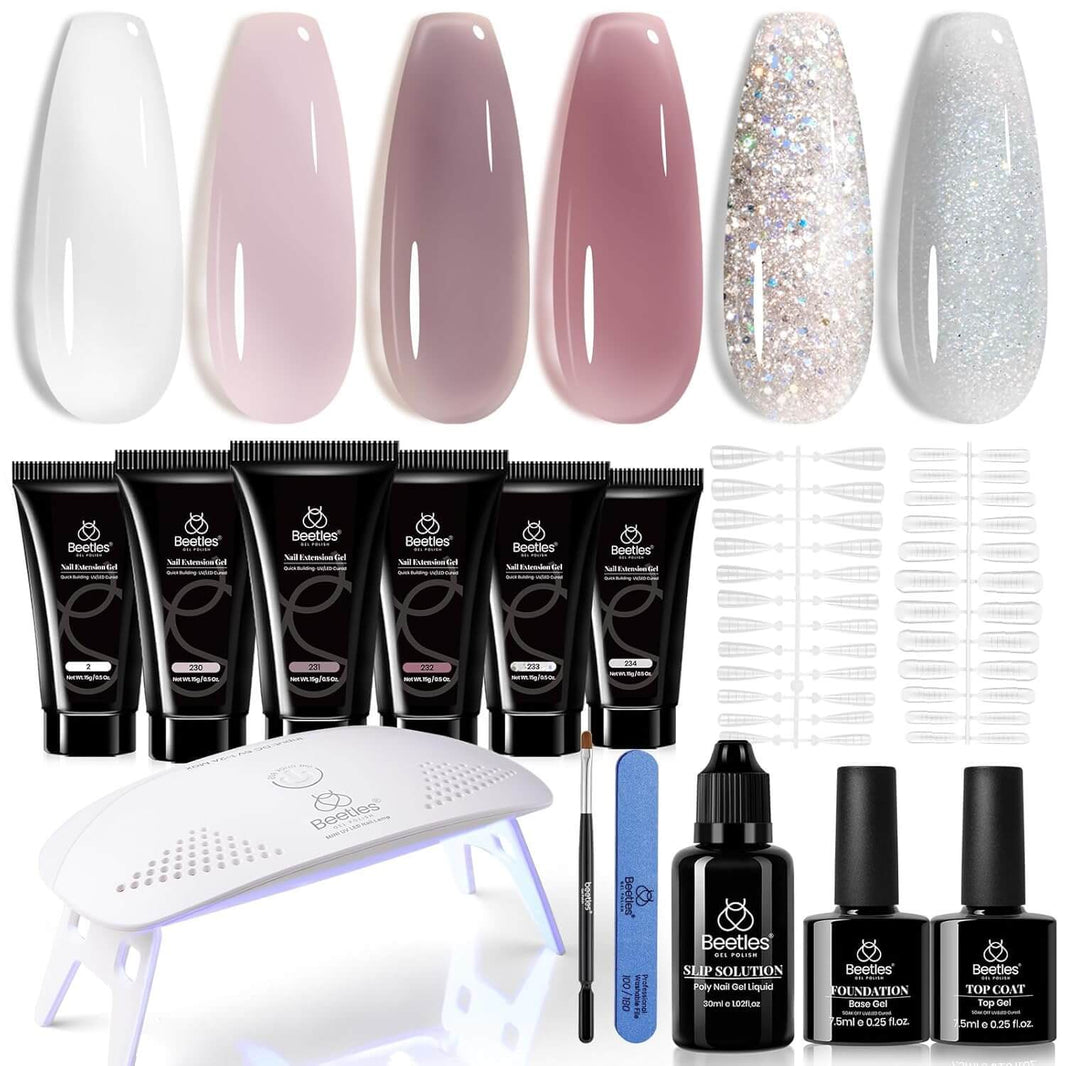 Premium Poly Gel Nail Extension Kits – NailSala